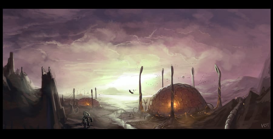10 stunning fantasy and sci-fi landscapes