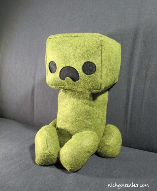 A family of plushy Creepers