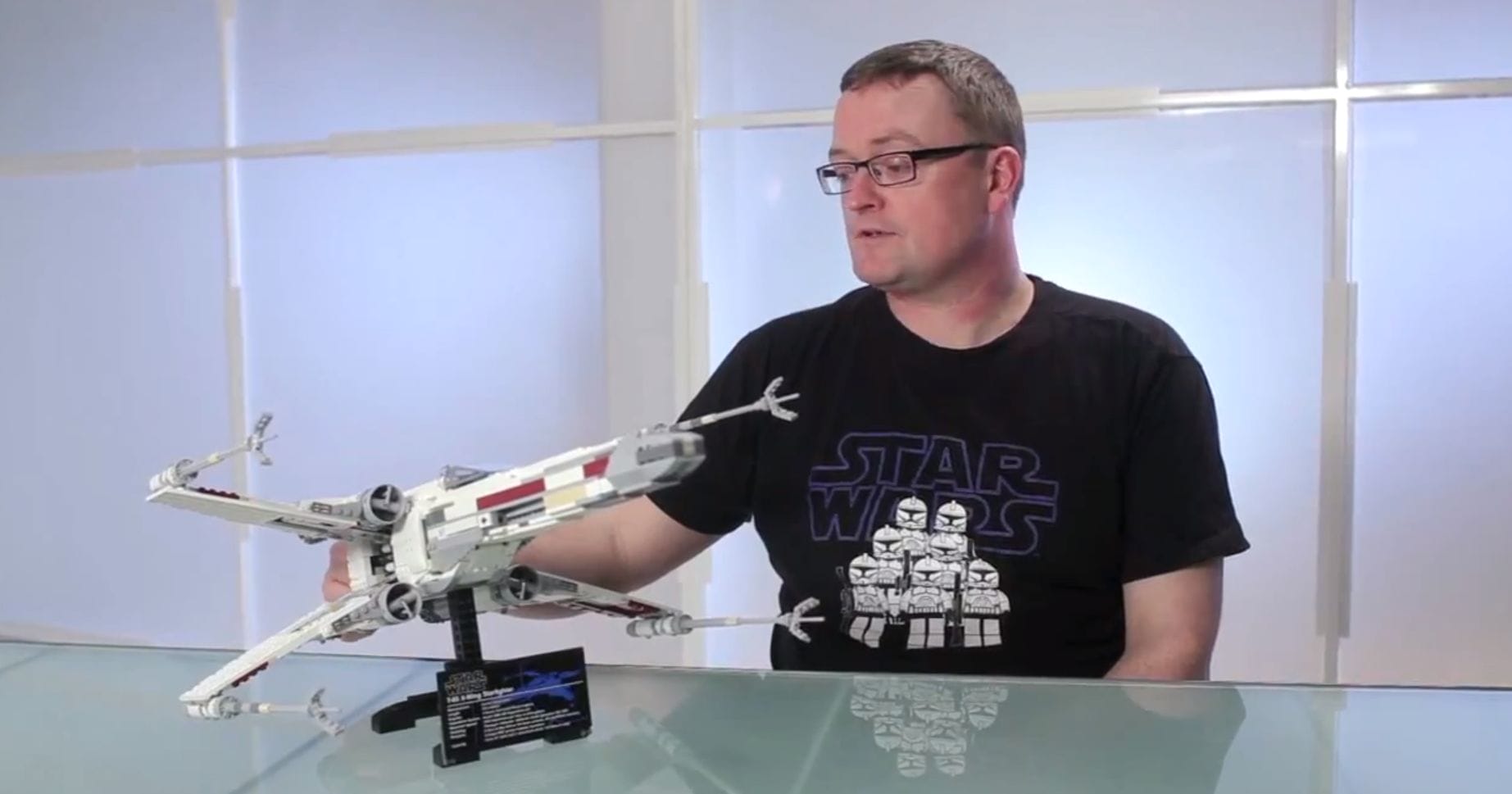 The Red Five X-wing Starfighter from LEGO