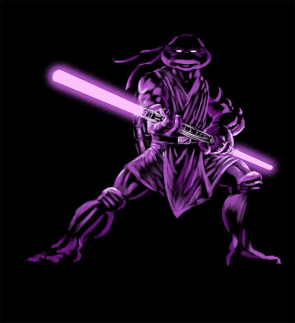 Sewer Jedi - Teenage Mutant Ninja Turtles