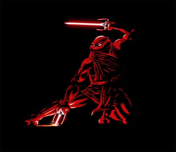 Sewer Jedi - Teenage Mutant Ninja Turtles