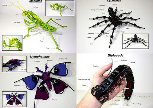 Creepy and cute LEGO insects