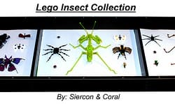Creepy and cute LEGO insects