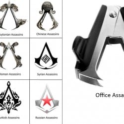 Assassin's Creed emblem for the dreaded Office Assassin