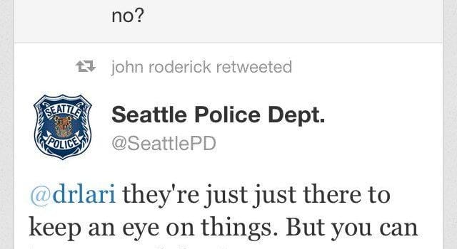 That time the Seattle Police did centaur cosplay