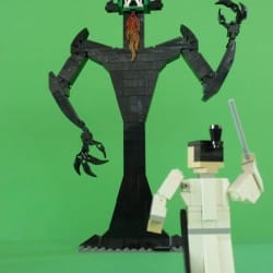 LEGO Samurai Jack vs LEGO Aku