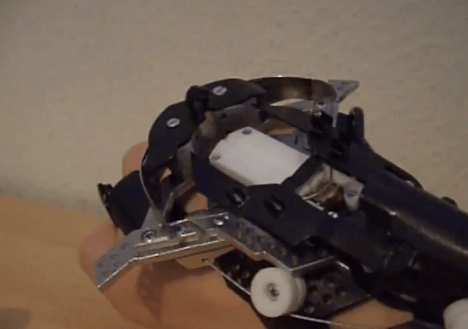 The WristBow - handmade crossbow gauntlet