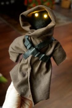 Cute glowing Jawa doll