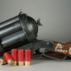 A 1:1 scale Hellboy Big Baby gun