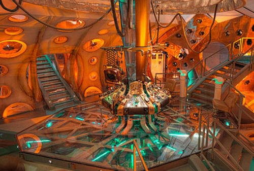 New Tardis interior pictures