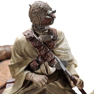 Star Wars: Cute Bantha statue comes with free Tusken Raider