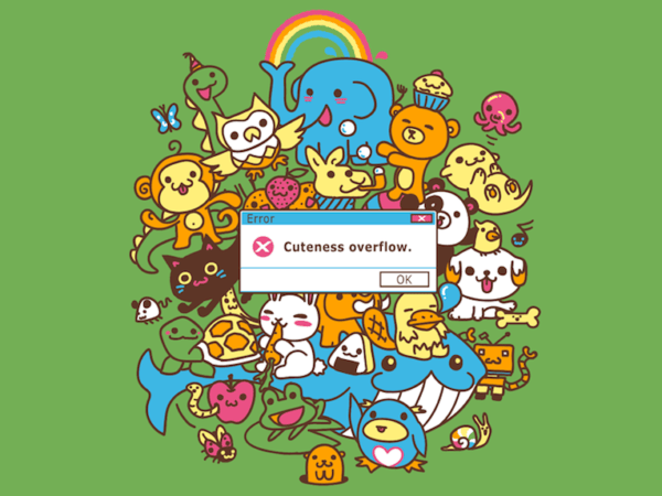 Error: Cuteness overflow