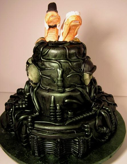 Alien cake - who eats who?