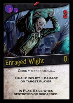 Nightfall card preview: Enraged Wight