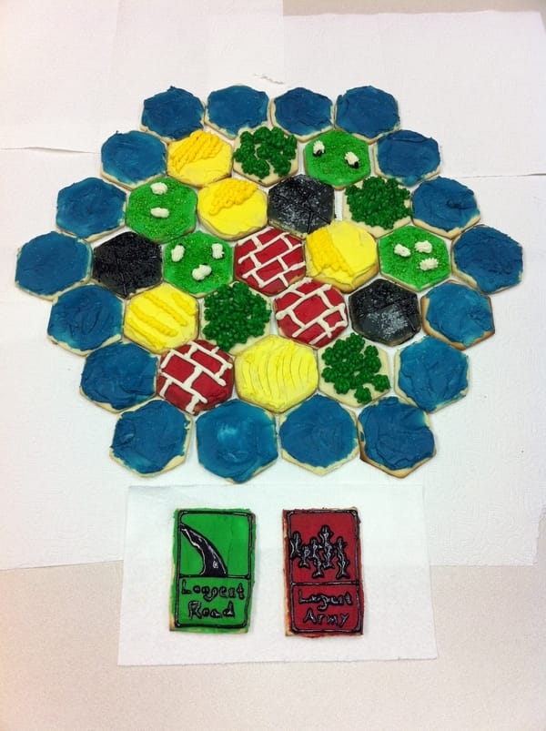 Cookie based Settlers of Catan