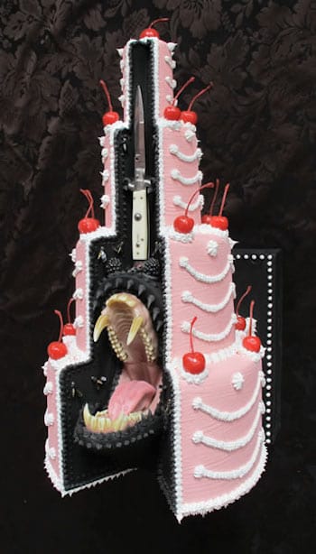 Deadly gamer cake