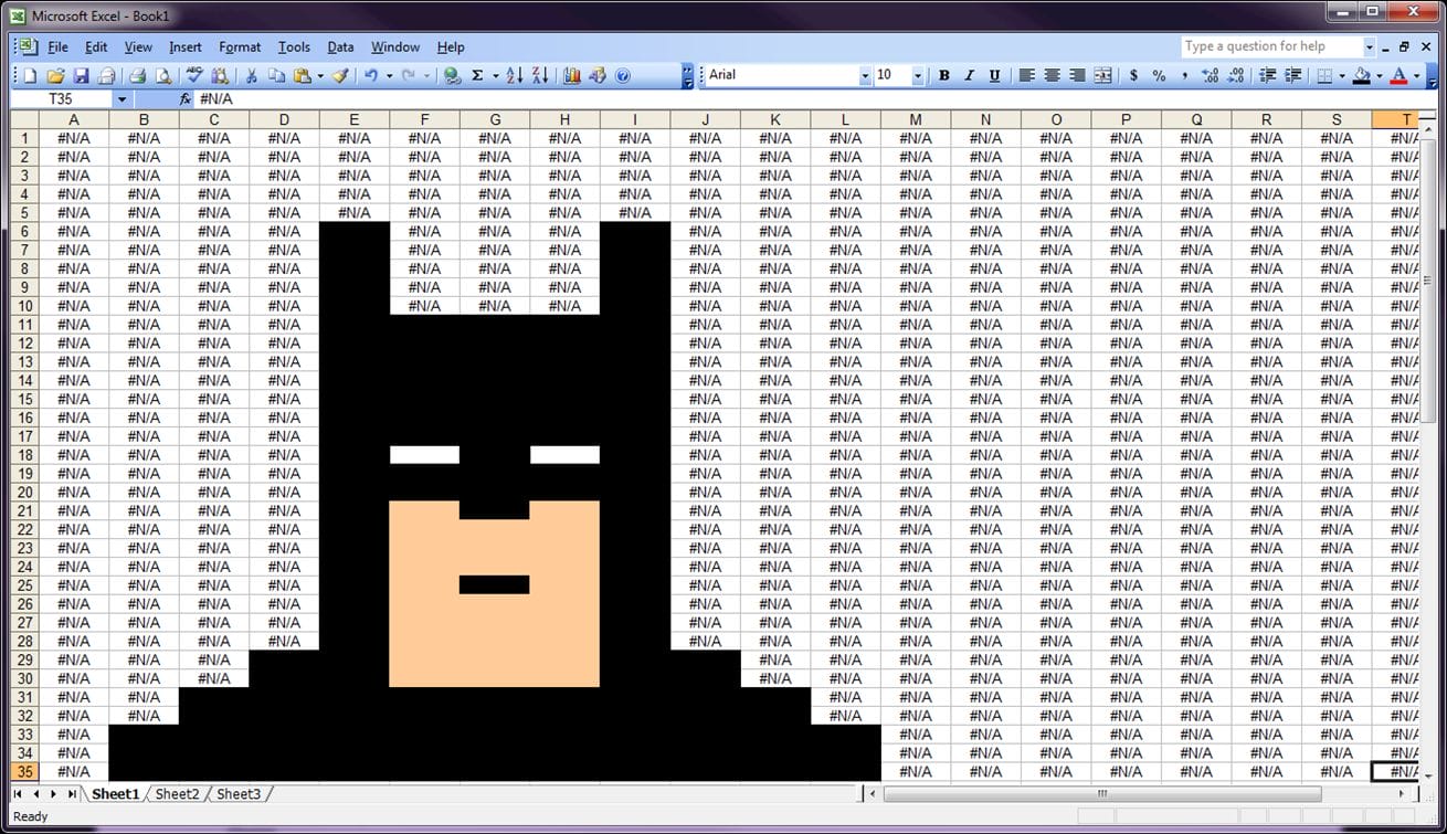 Excel Batman