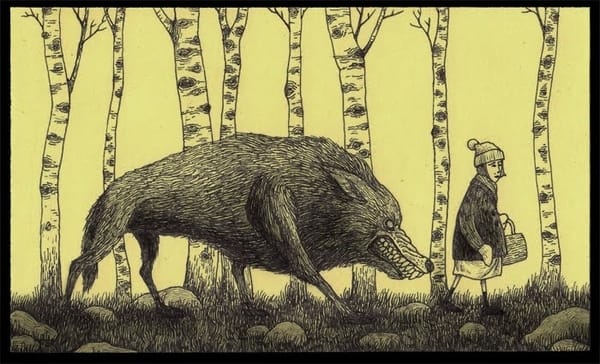 Amazing, scary, wonderful monster illustrations... on post-it notes!