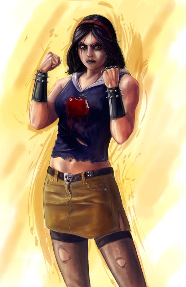 Disney Princesses as Fighters