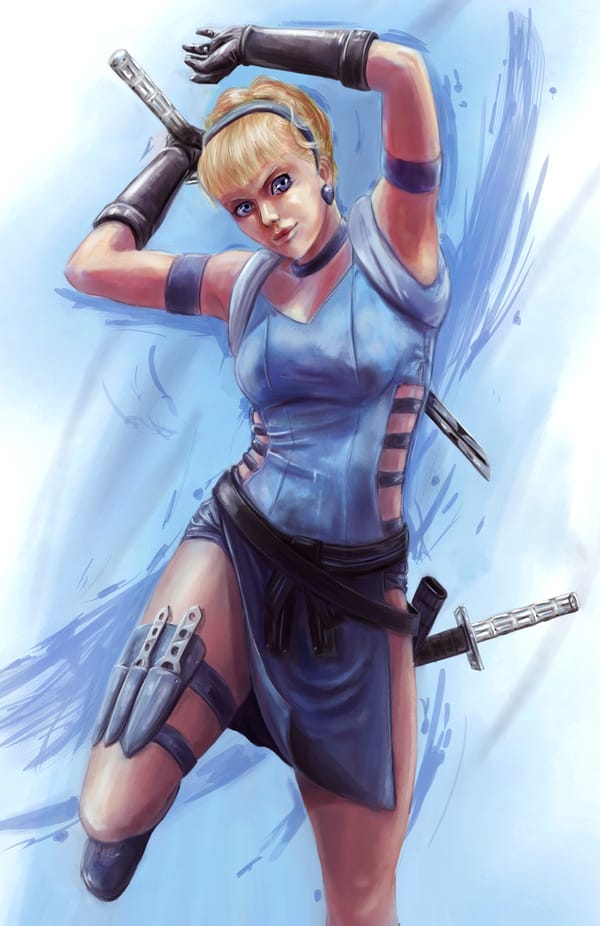 Disney Princesses as Fighters