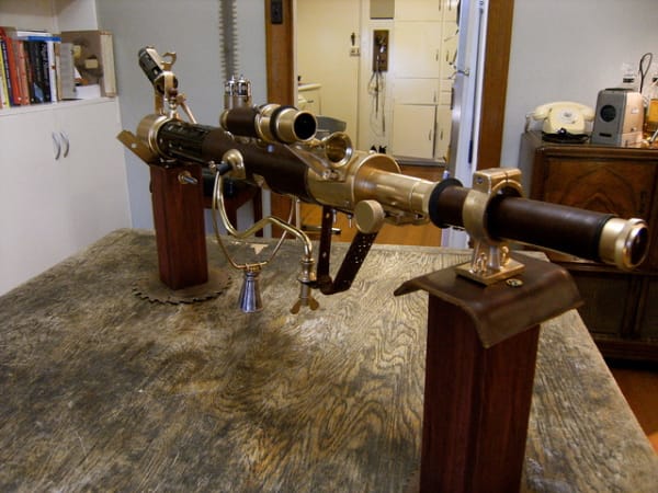 Steampunk sub-machine gun