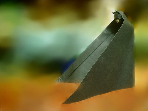 Batman origami: the dark papercut?