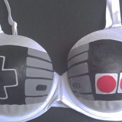 Nintendo NES controller bra will be clean!