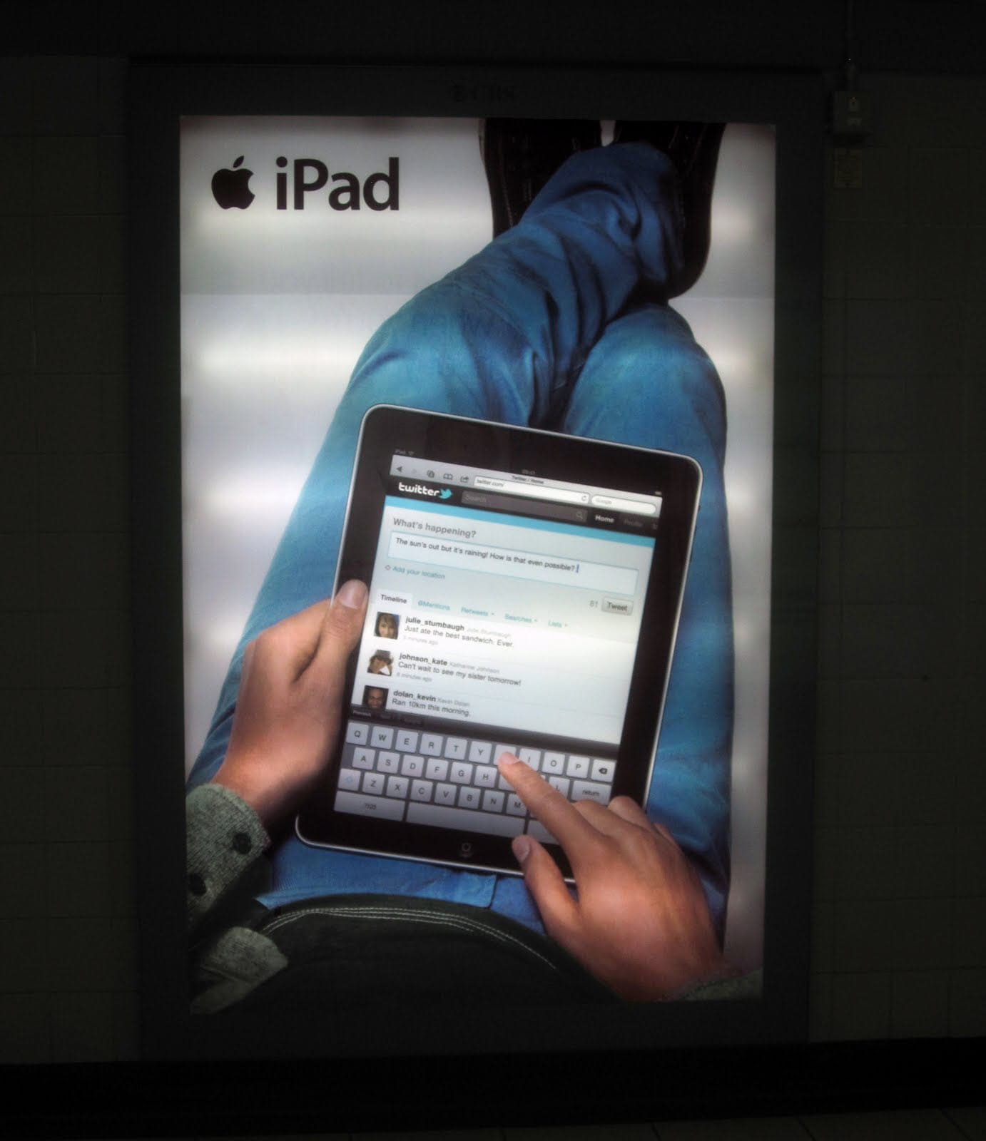 The Shadow's iPad ad