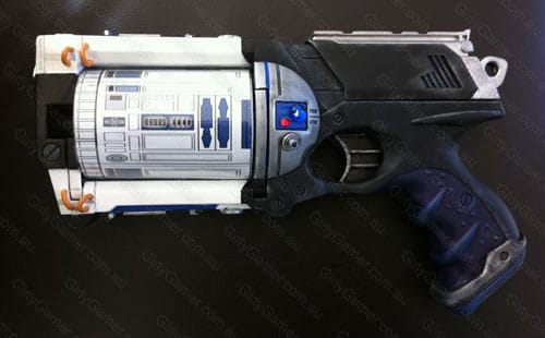 Building the R2D2 Nerf gun