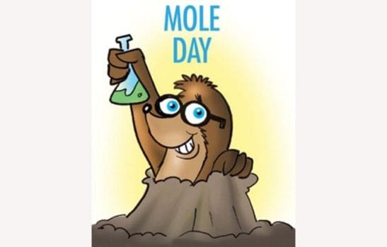 Mole Day - 6.02 x 10^23