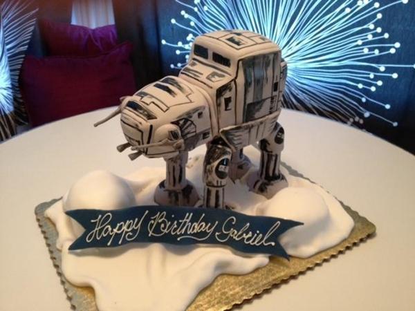 Would you destroy the AT-AT cake?