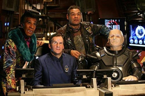First photo: New Red Dwarf