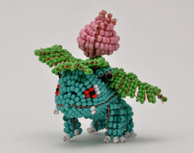 Pokemon made from beads