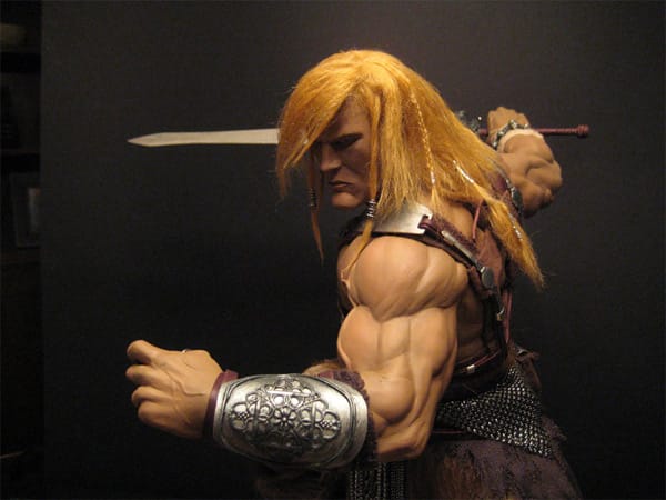 Incredible custom built He-Man sculpture