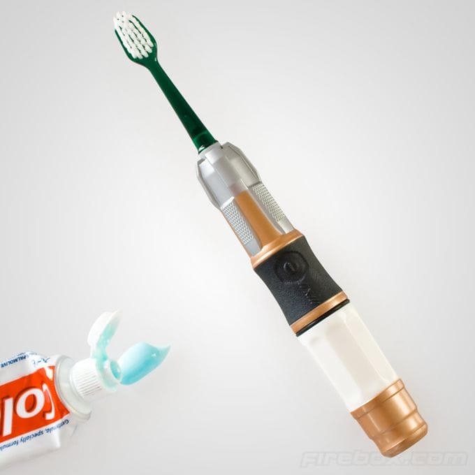 Doctor Who sonic screwdriver toothbrush