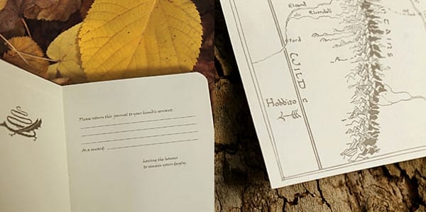 Limited edition Hobbit Moleskine notebooks