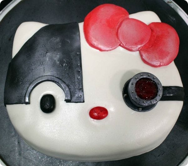 Hello Kitty Borg cake