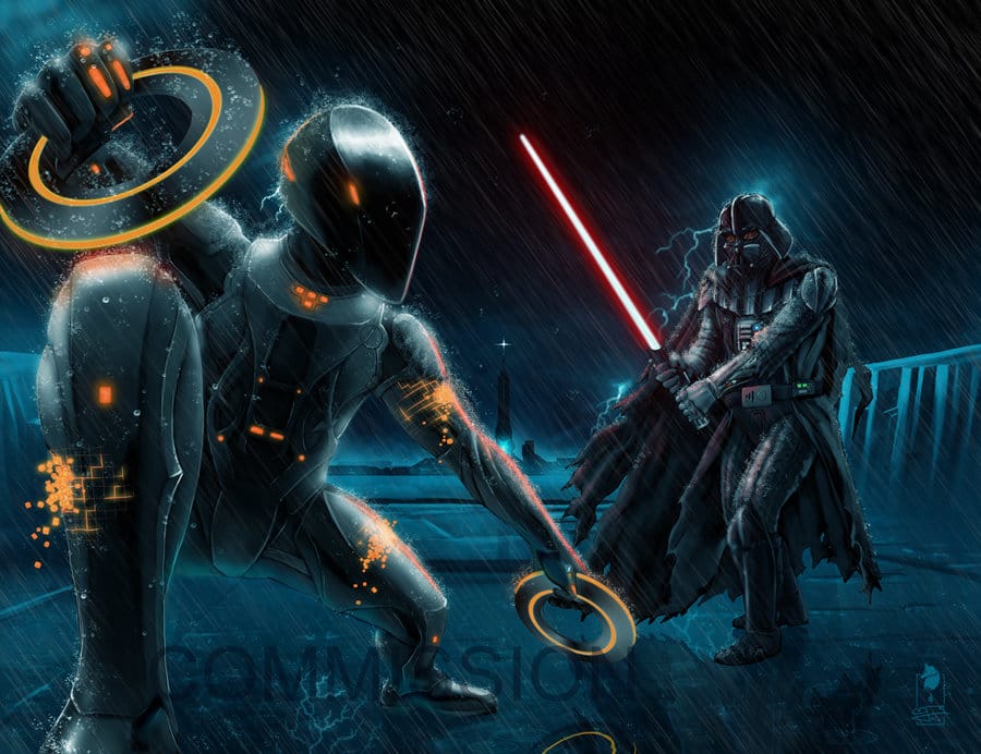 Tron vs Darth Vader