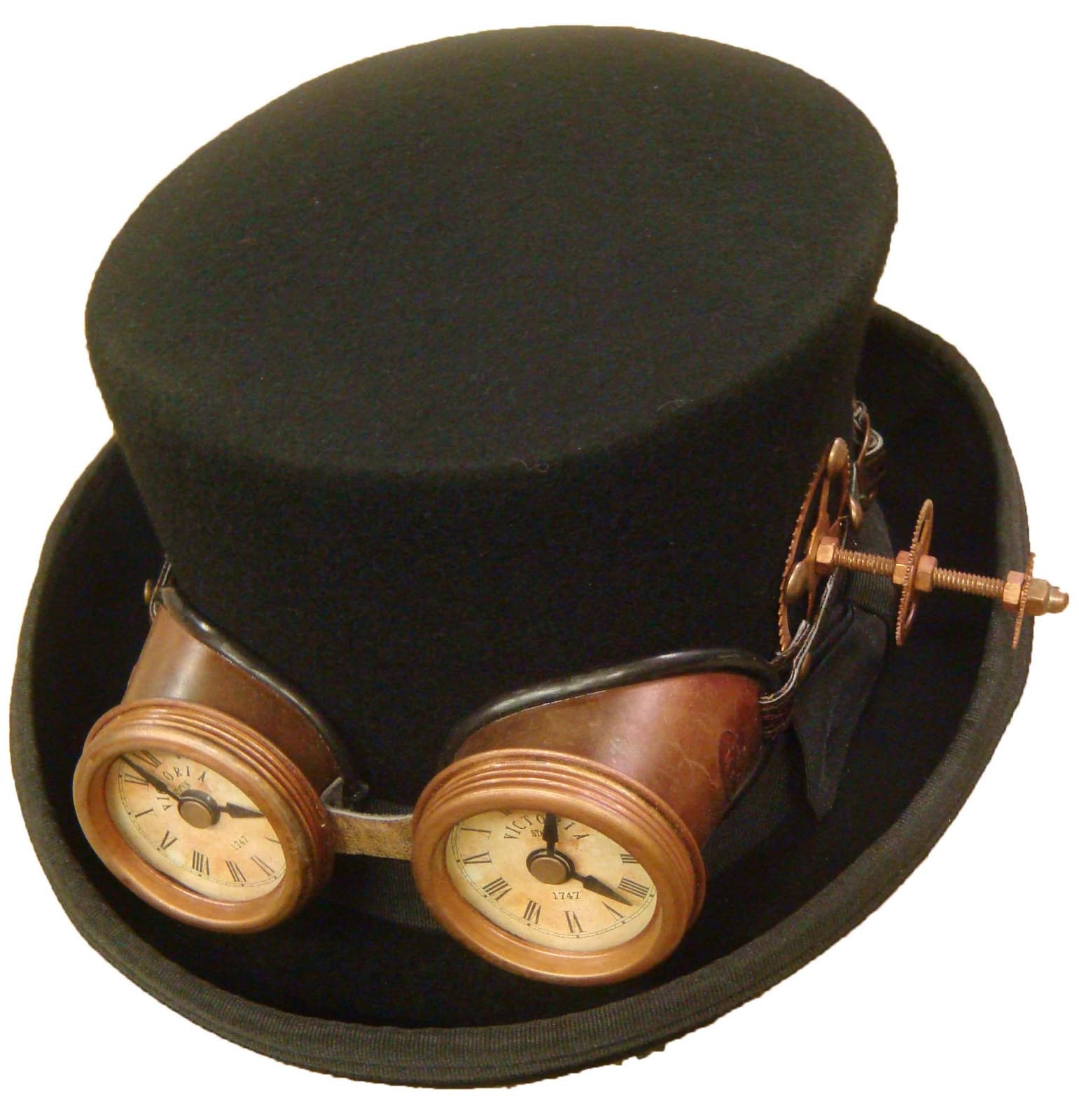 8 impressive steampunk top hats