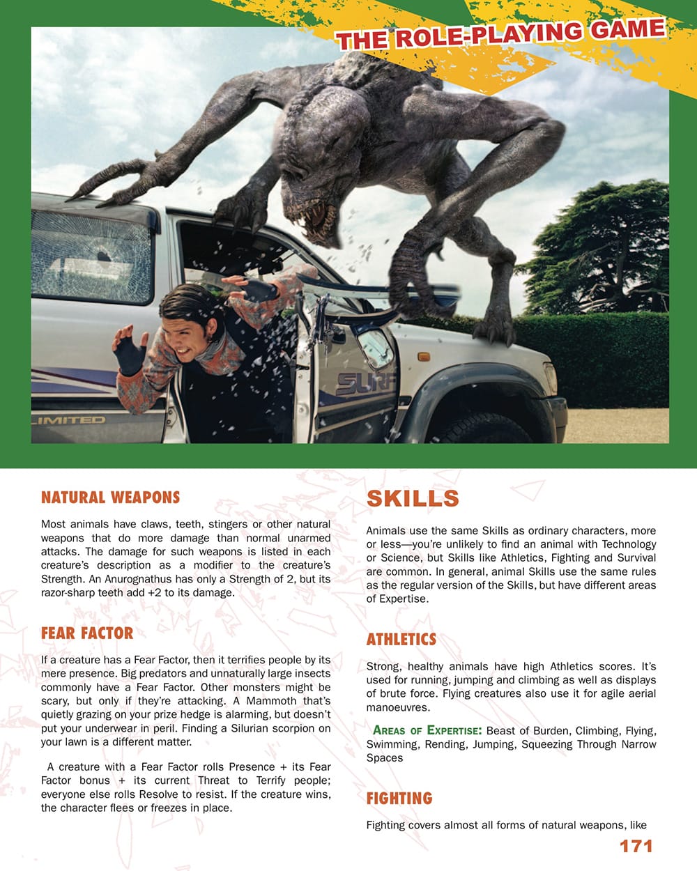 Exclusive: Rip open the Primeval roleplaying game