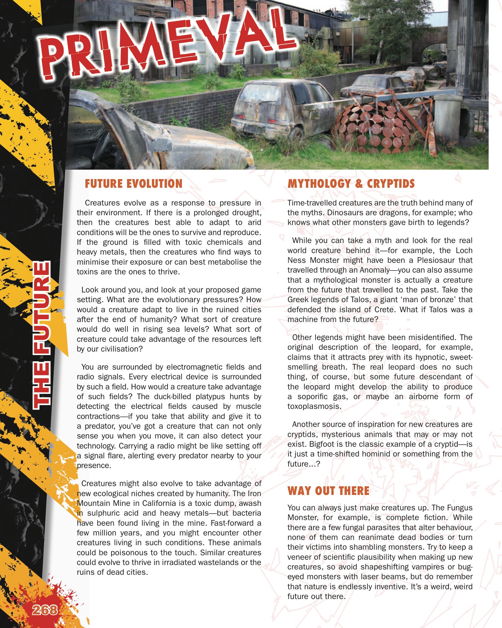 Exclusive: Rip open the Primeval roleplaying game