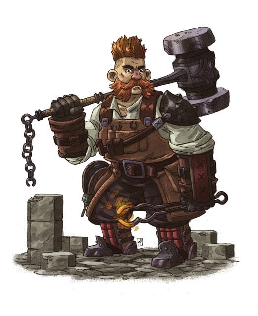 Commissioned character art for a D&D game goes viral