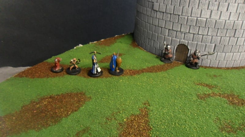 The battle at Modest Magic watchtower