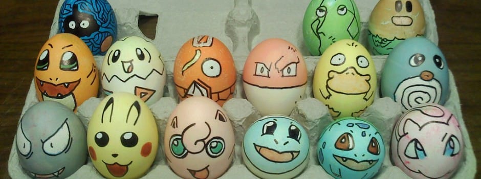 Pokemon Easter eggs