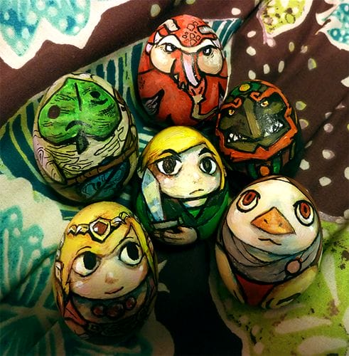 Zelda themed Easter eggs: Wind Walker