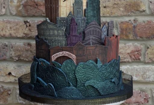 Gotham City cake
