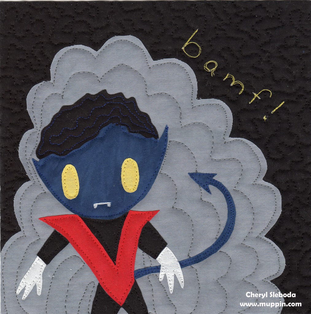 Impressive X-Men quilts