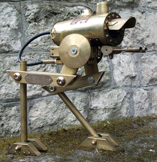 Steampunk All Terrain Scout Transport (AT-ST) ... lamp!