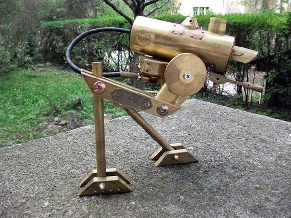 Steampunk All Terrain Scout Transport (AT-ST) ... lamp!