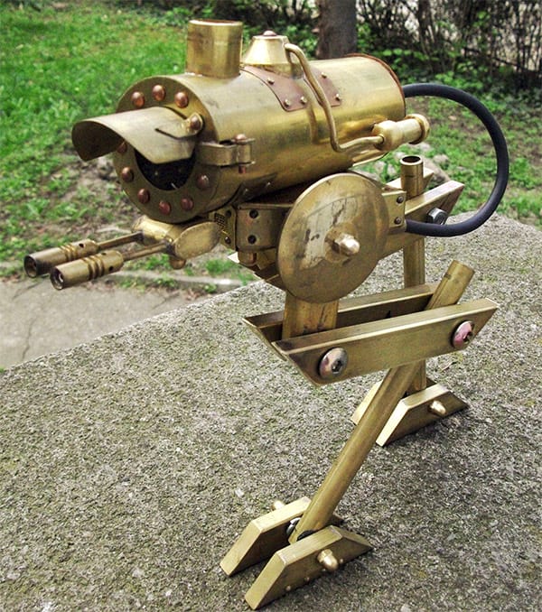 Steampunk All Terrain Scout Transport (AT-ST) ... lamp!